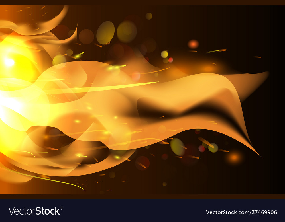 Burning flame background Royalty Free Vector Image