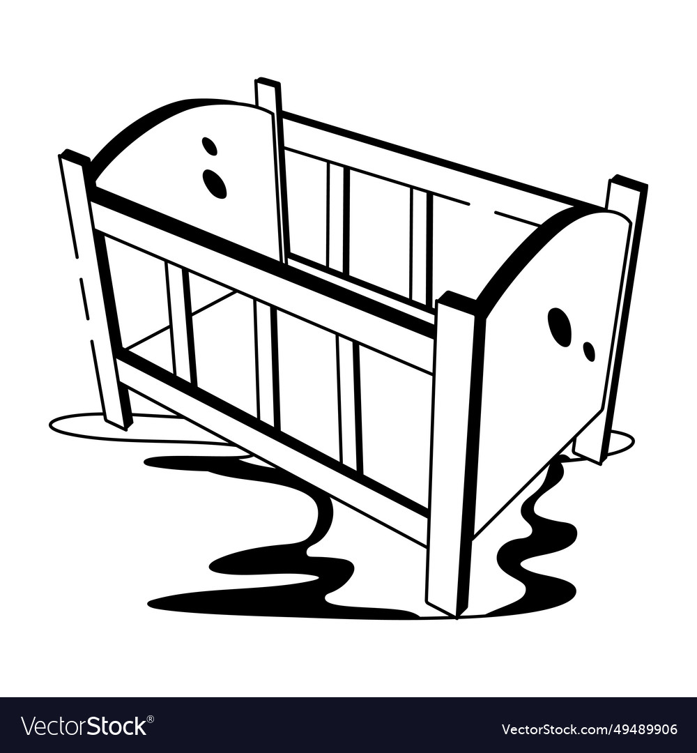Cradle Royalty Free Vector Image - VectorStock