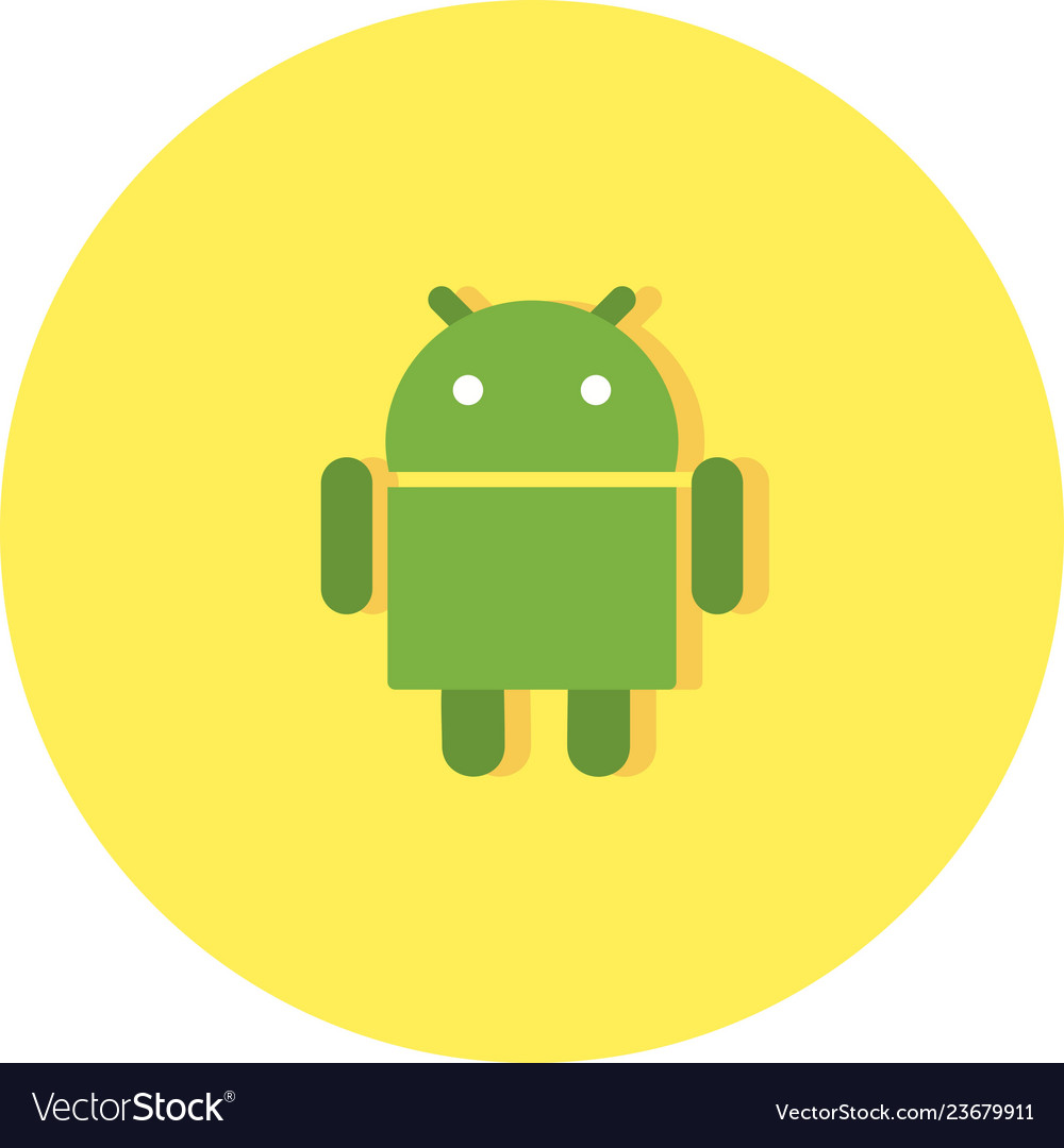 Android icon Royalty Free Vector Image - VectorStock