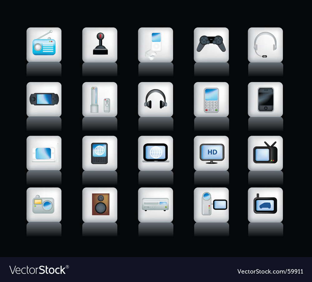 Electronics Royalty Free Vector Image - VectorStock