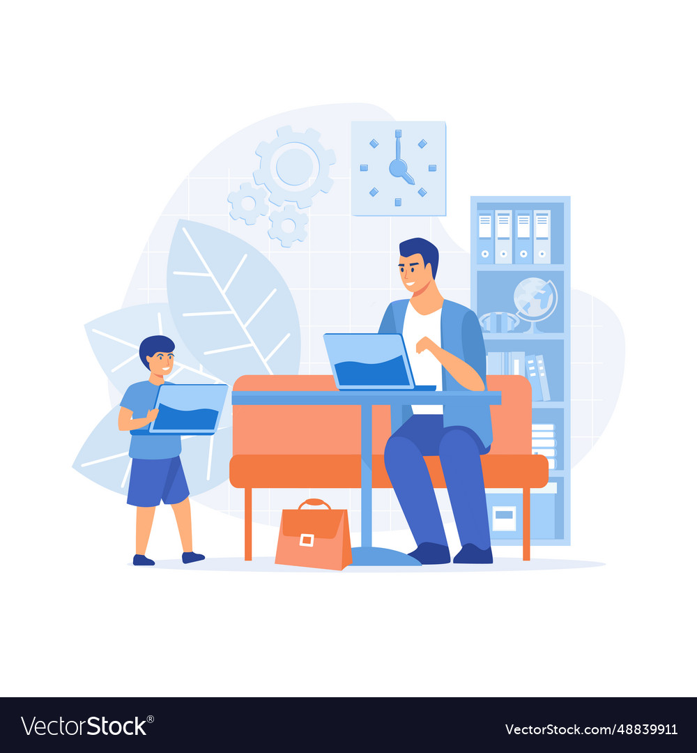 Flat modern Royalty Free Vector Image - VectorStock