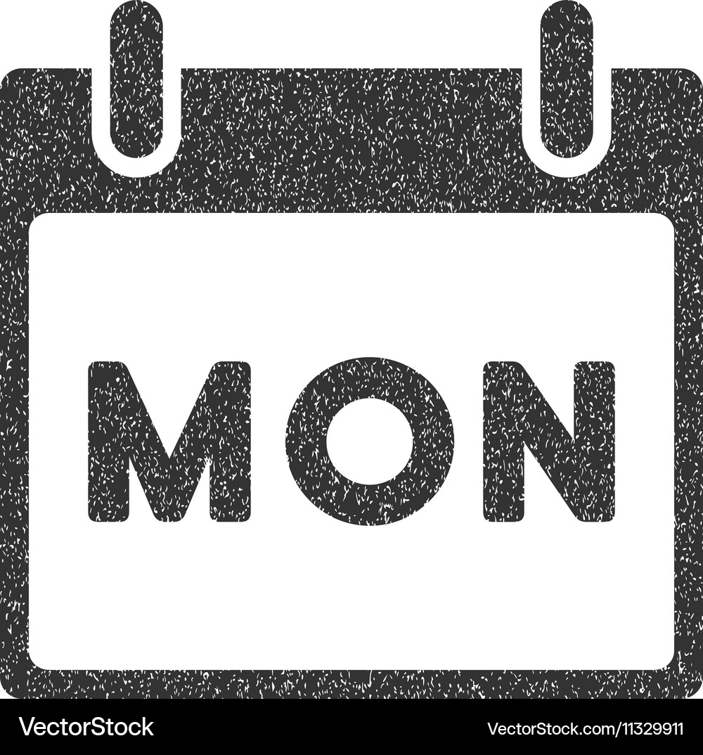 Monday Calendar Icon