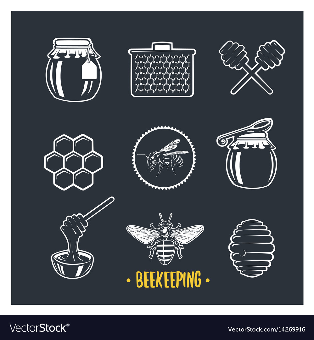 Beekeeping Royalty Free Vector Image - VectorStock