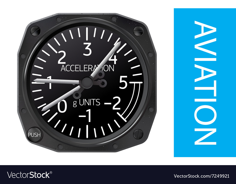 Accelerometer Royalty Free Vector Image - VectorStock