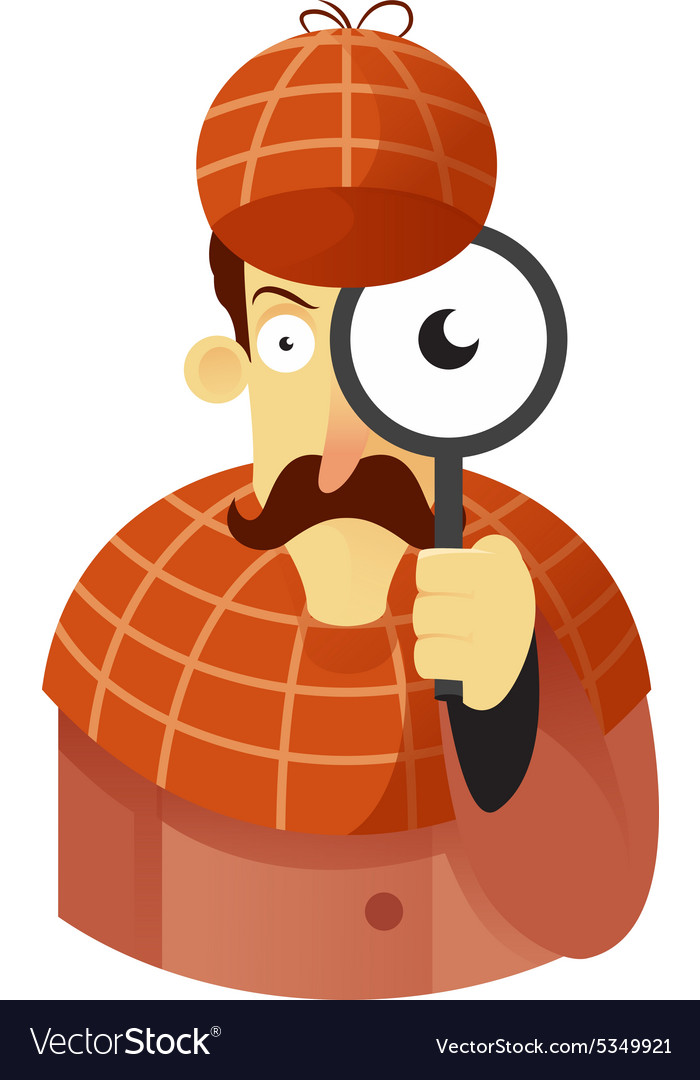 Detective Royalty Free Vector Image - VectorStock
