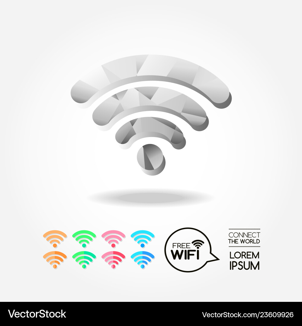 A great connection of the world Royalty Free Vector Image