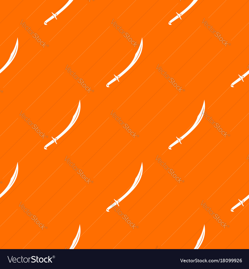 Cutlass pattern seamless Royalty Free Vector Image