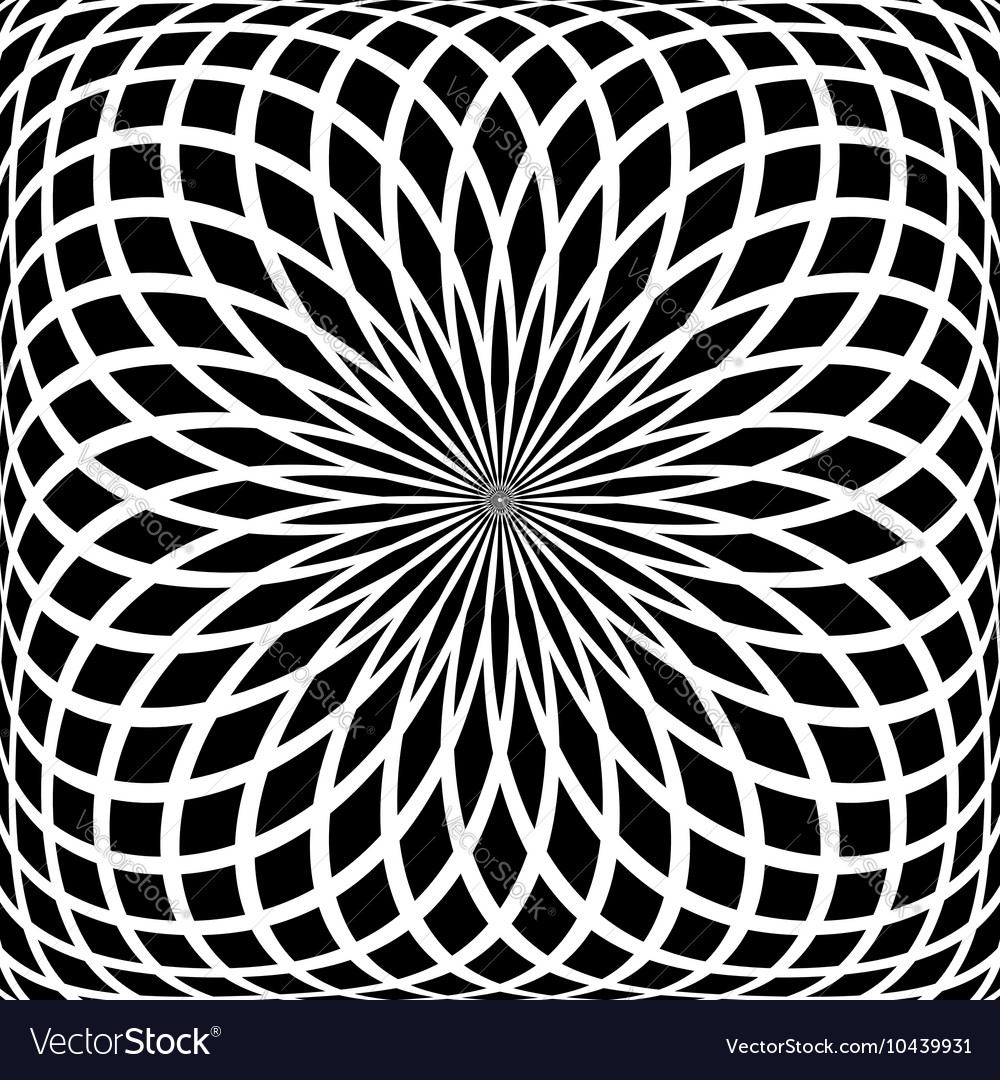 Abstract rotation pattern Royalty Free Vector Image