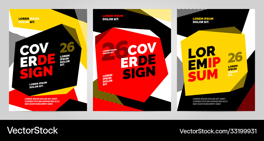 Layout design template for sport event tournament Vector Image