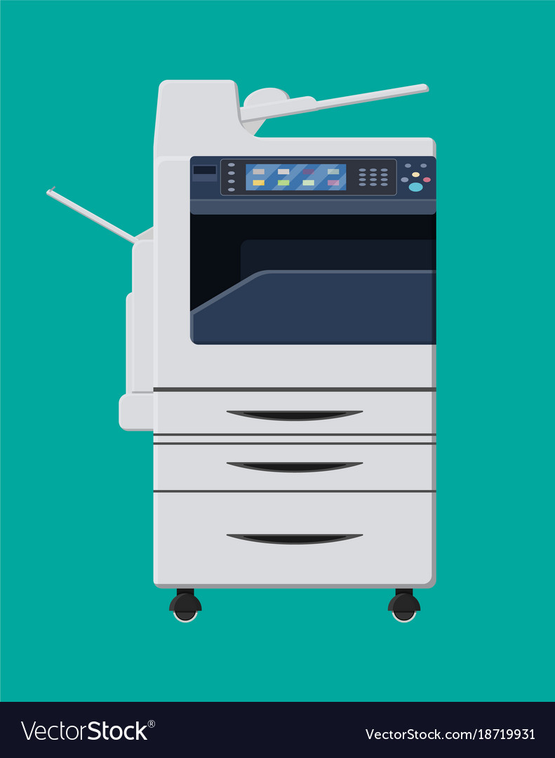 Office multifunction machine Royalty Free Vector Image