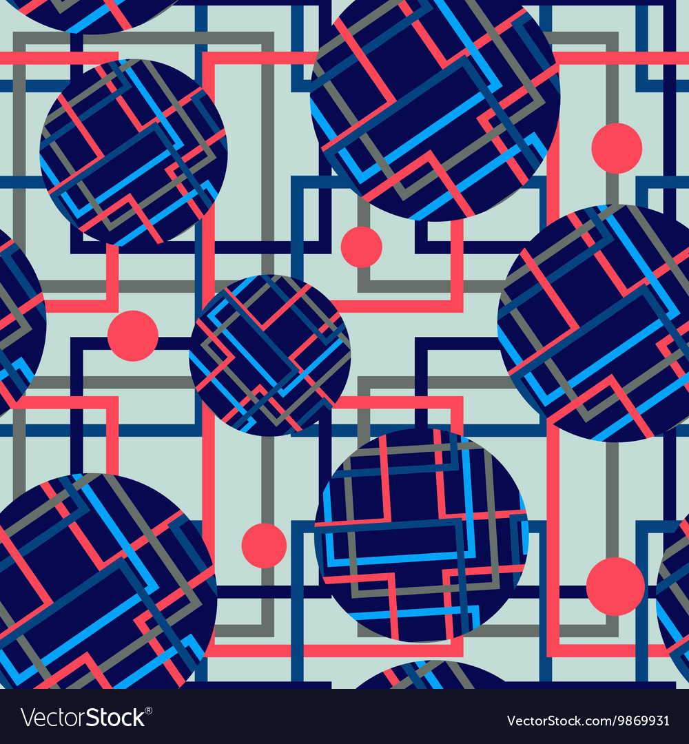 Seamless pattern abstract Royalty Free Vector Image