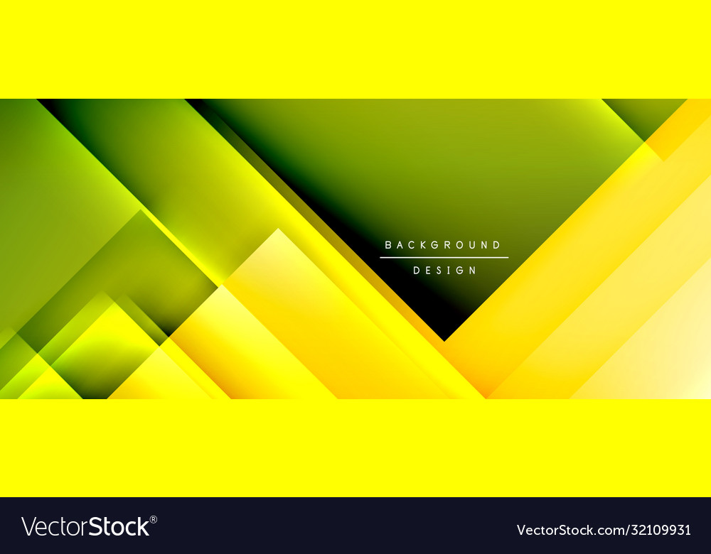 Square shapes composition fluid gradient Vector Image