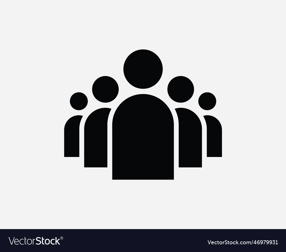 User group icon Royalty Free Vector Image - VectorStock