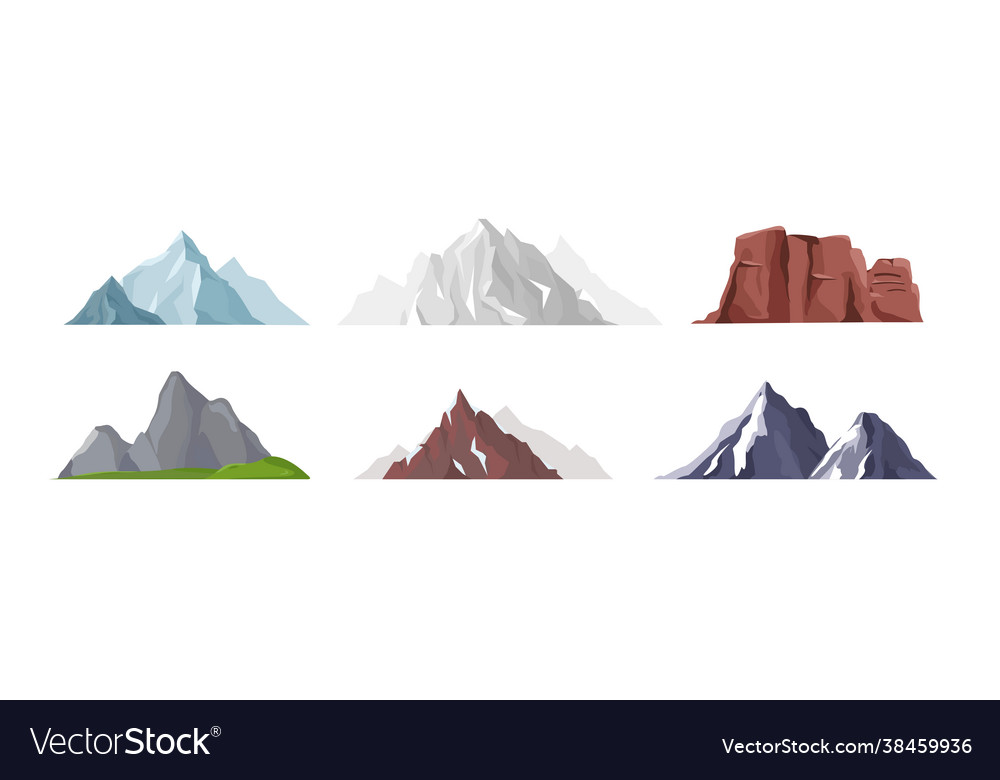 Collection different Royalty Free Vector Image