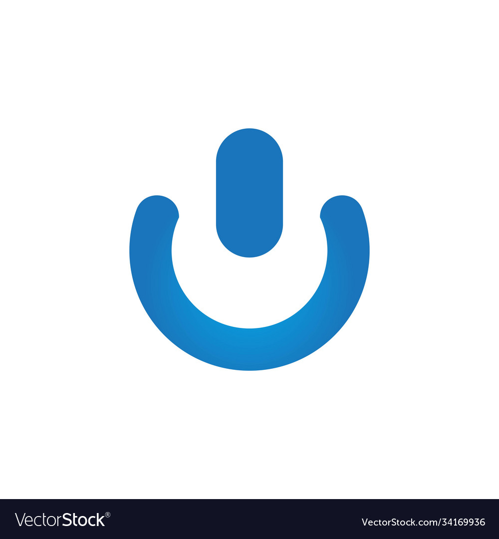 Lightning logo template Royalty Free Vector Image