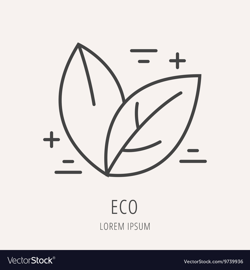 Simple logo template Royalty Free Vector Image