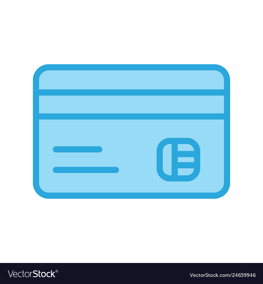 Atm card icon Royalty Free Vector Image - VectorStock