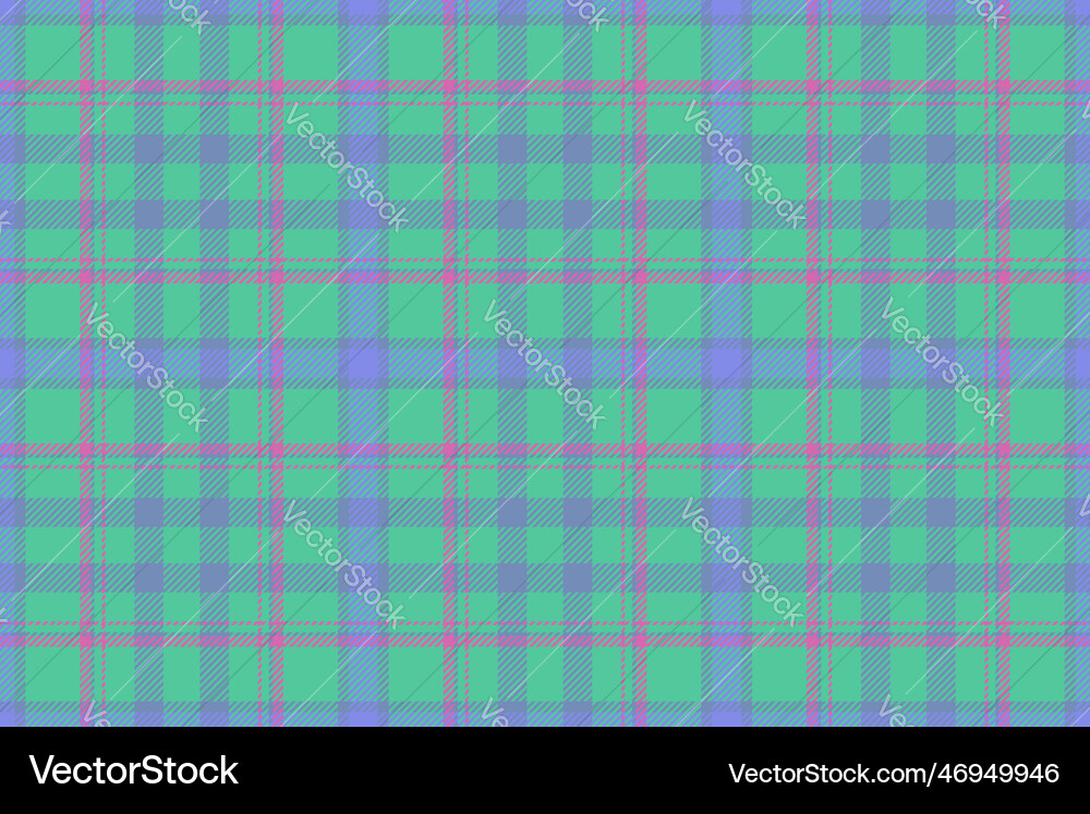 Background plaid tartan textile fabric seamless Vector Image