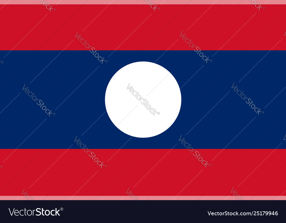 Flag rectangular shape Royalty Free Vector Image