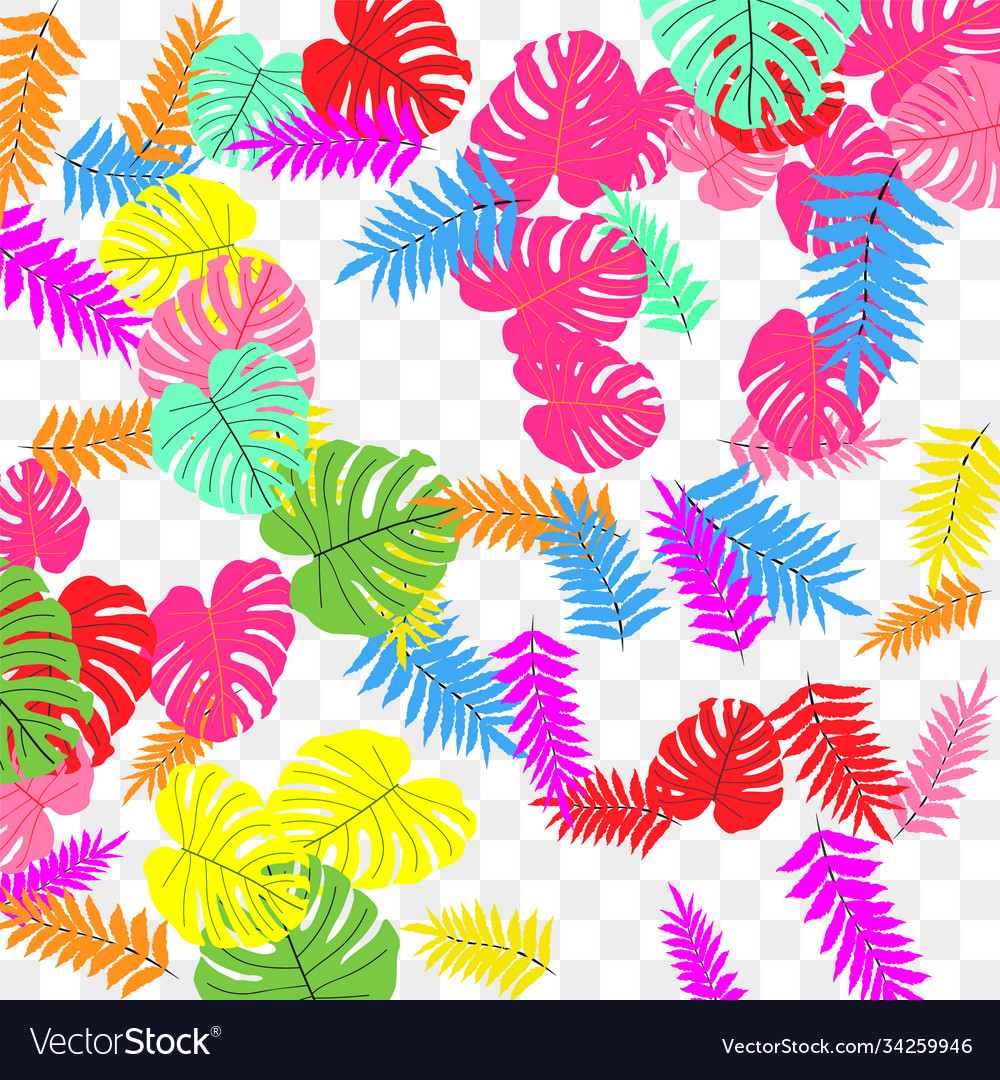 Tropical pattern Royalty Free Vector Image - VectorStock