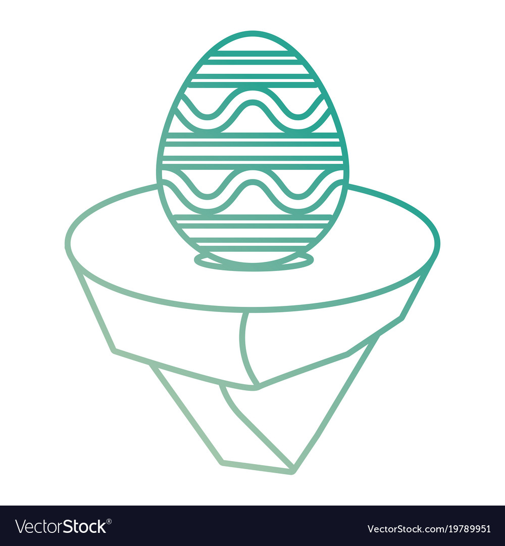 Easter egg design Royalty Free Vector Image - VectorStock