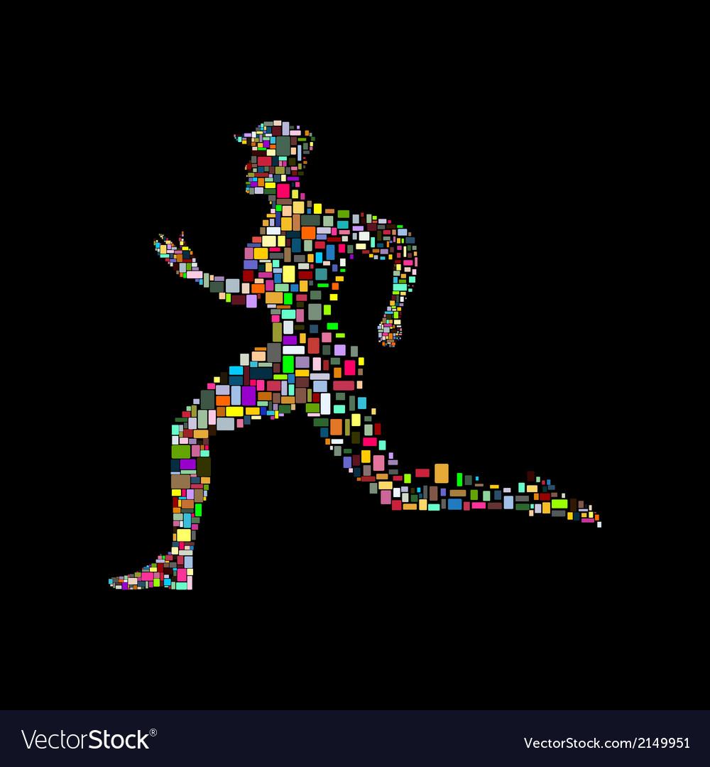 Runner Royalty Free Vector Image - VectorStock