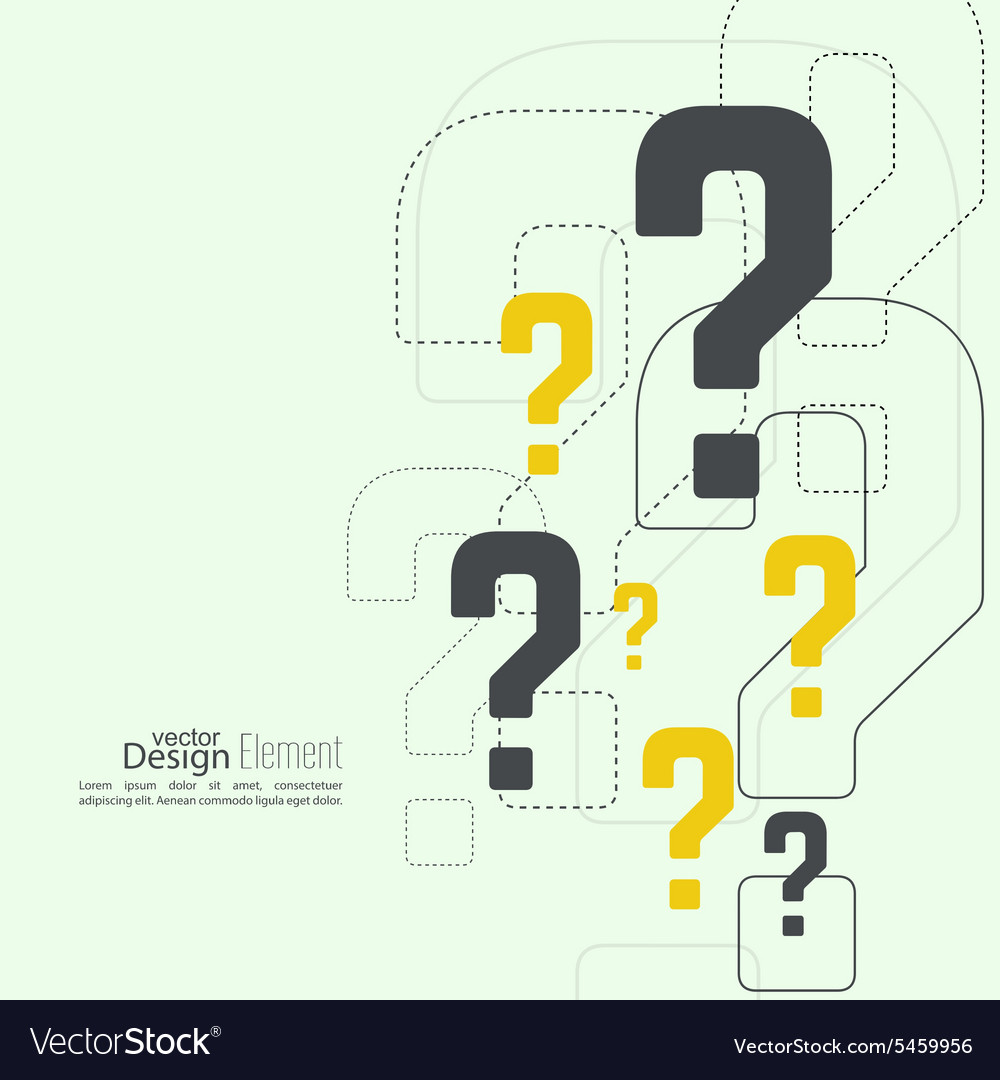 Question mark icon Royalty Free Vector Image - VectorStock