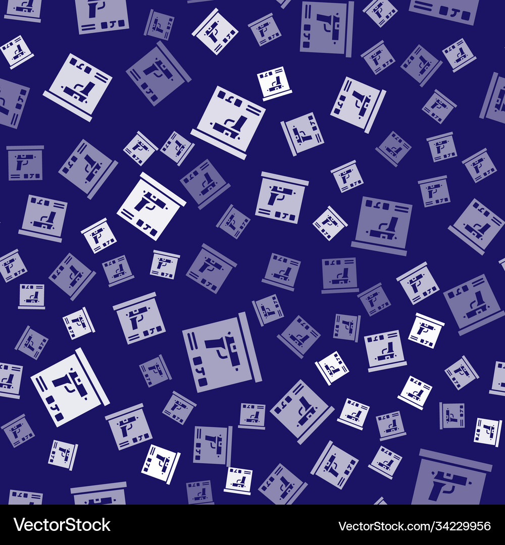 White military ammunition box with some ammo Vector Image