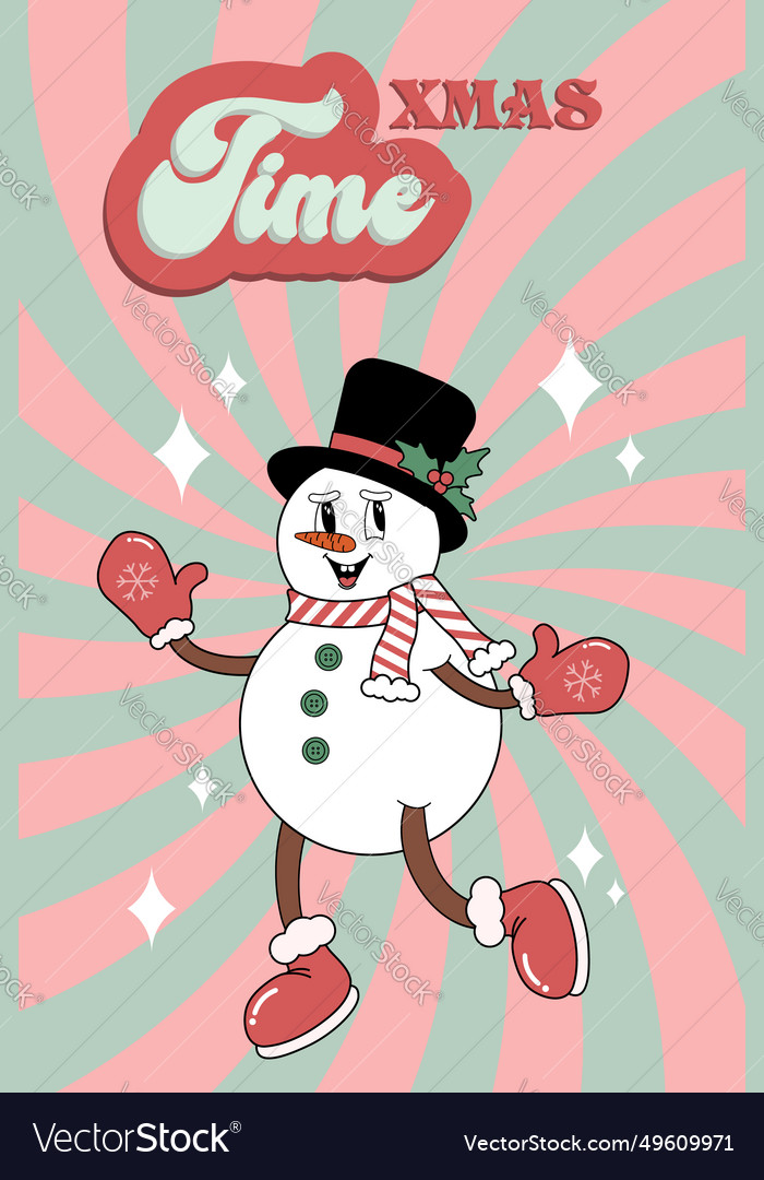 Comic funky character Royalty Free Vector Image