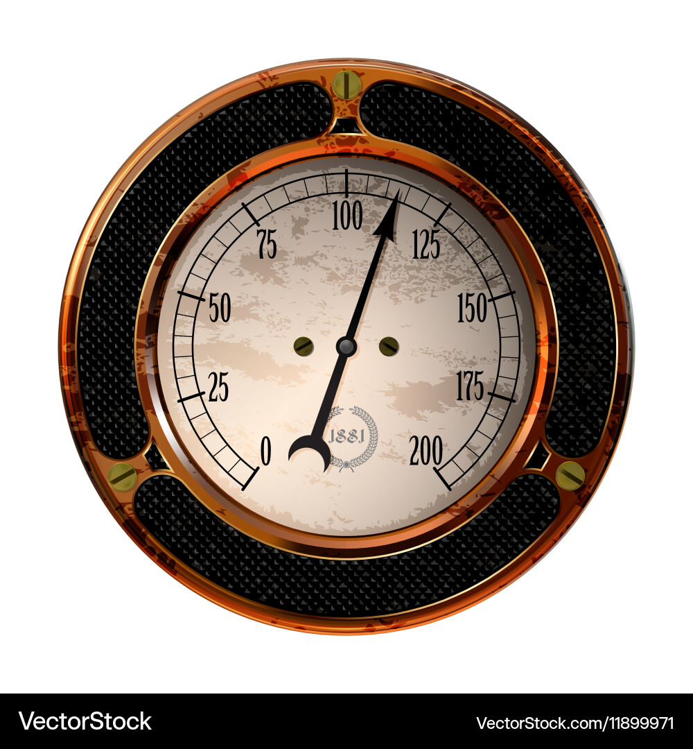 Measuring device Royalty Free Vector Image - VectorStock