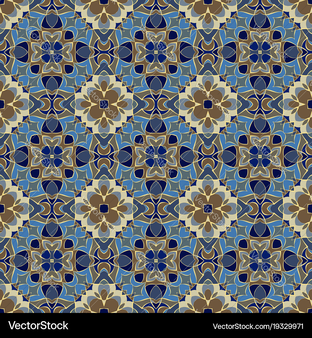 Seamless vintage pattern Royalty Free Vector Image
