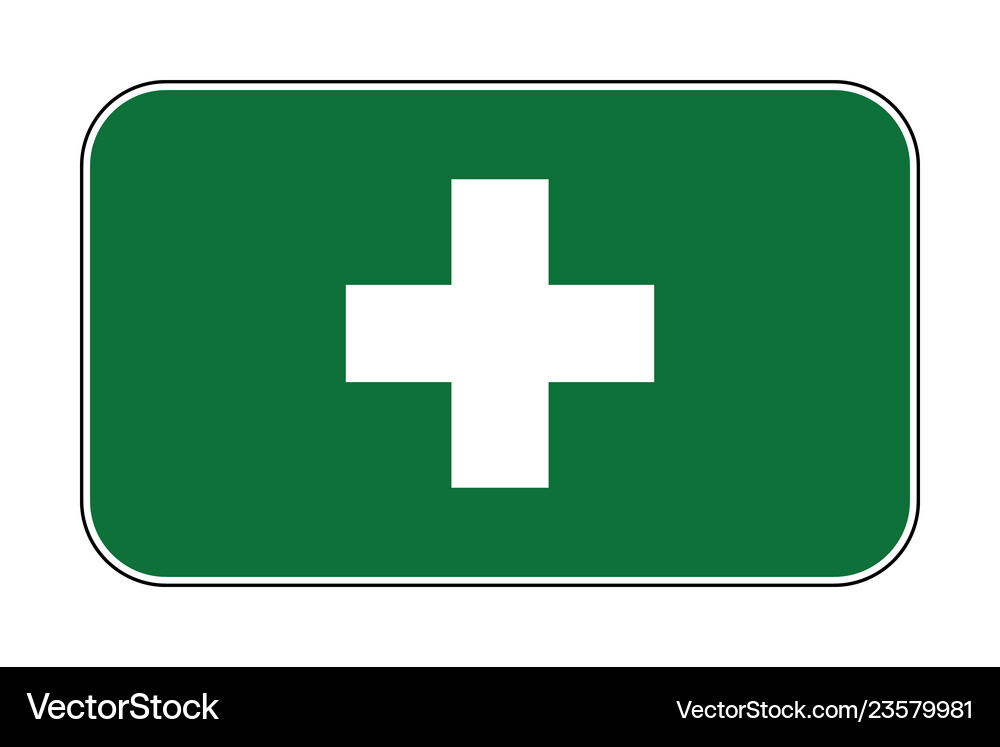 Cross - medical symbol Royalty Free Vector Image