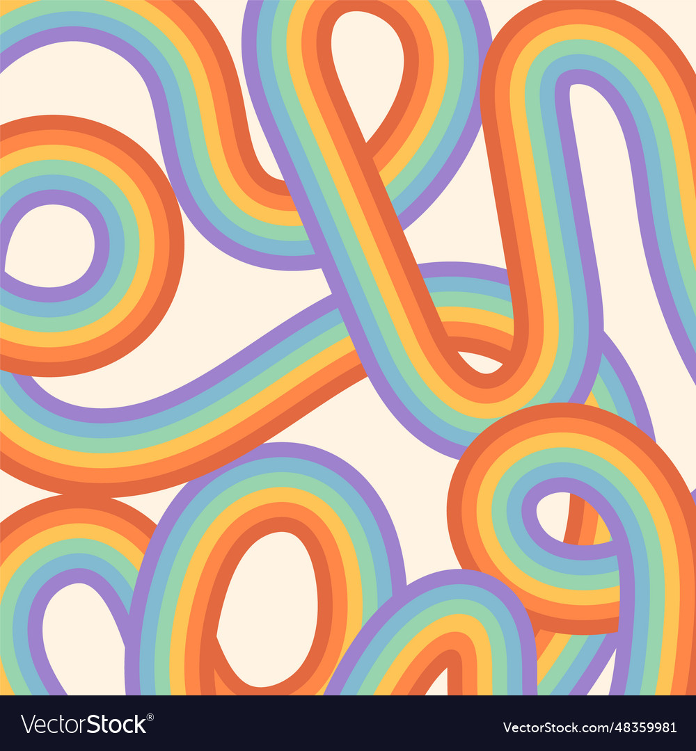 Rainbow colored stripes background abstract Vector Image Rainbow colored stripes background abstract Vector Image