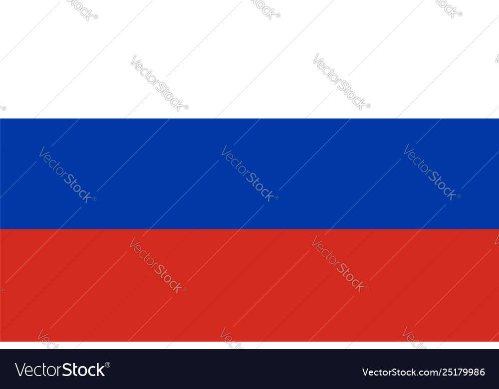 Flag rectangular shape Royalty Free Vector Image