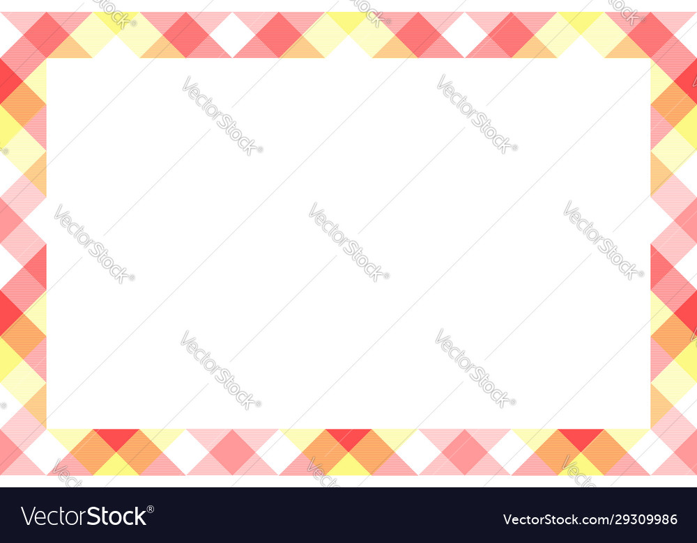 Rectangle borders and frames border pattern Vector Image