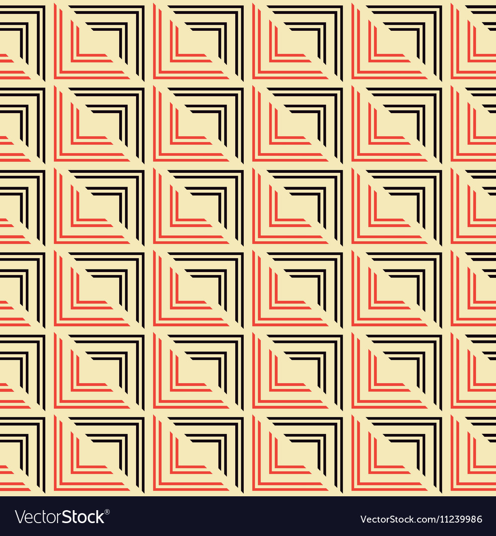 Seamless squares pattern Royalty Free Vector Image