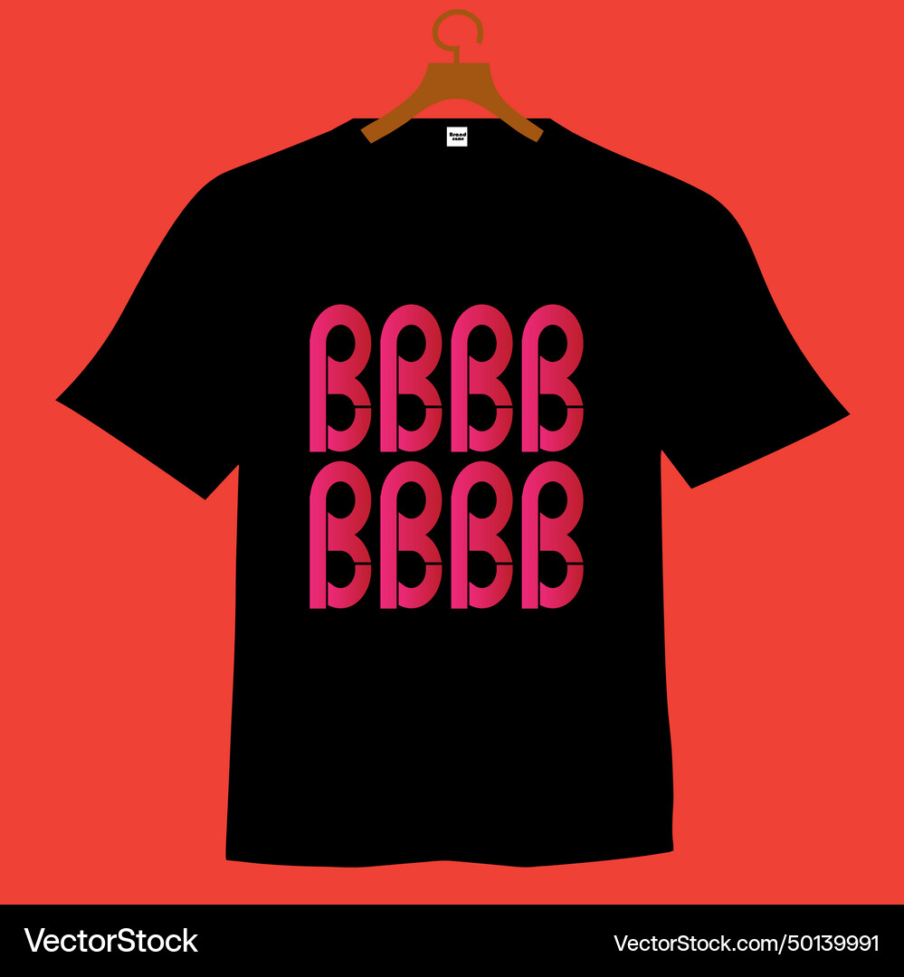 Beautiful t shirt design Royalty Free Vector Image