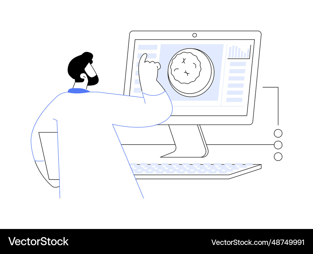 Ivf embrio culture abstract concept Royalty Free Vector
