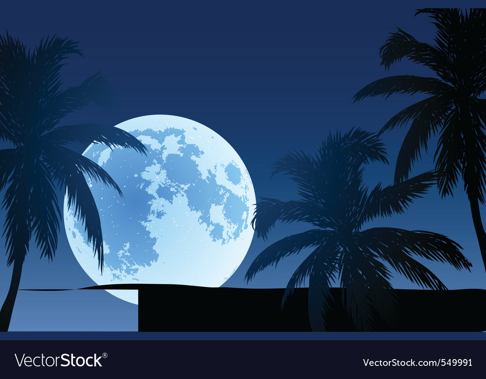 Vector moon Royalty Free Vector Image - VectorStock