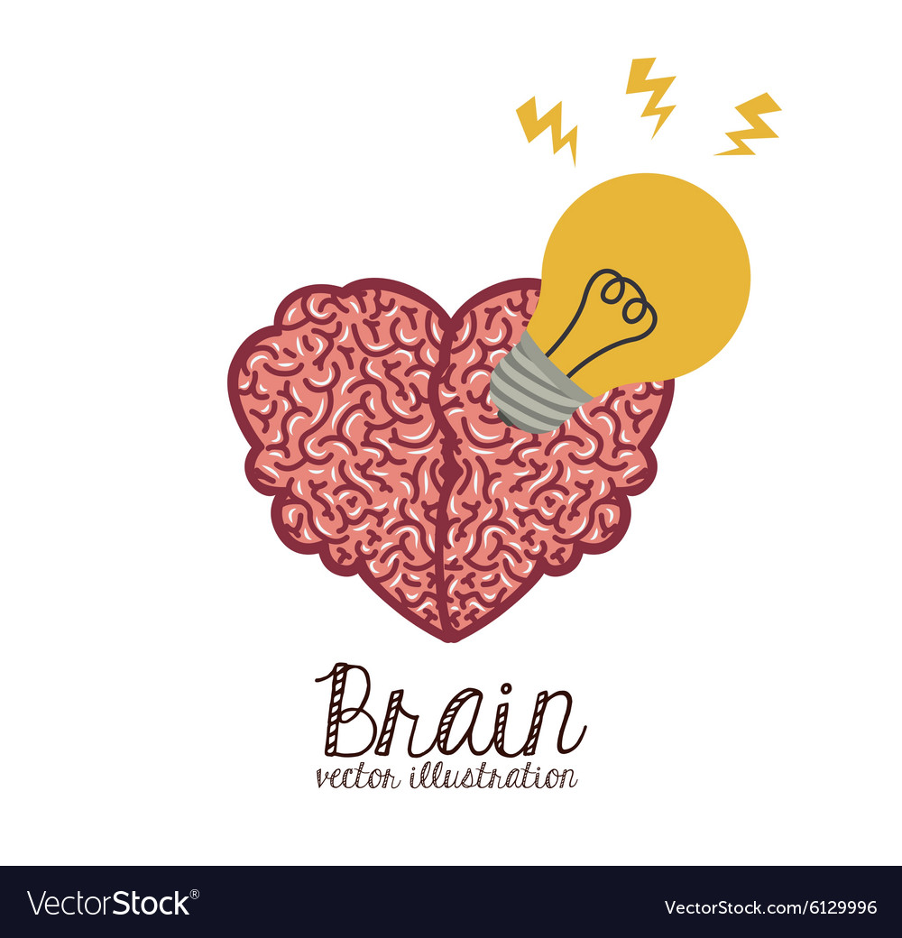 Brain design Royalty Free Vector Image - VectorStock