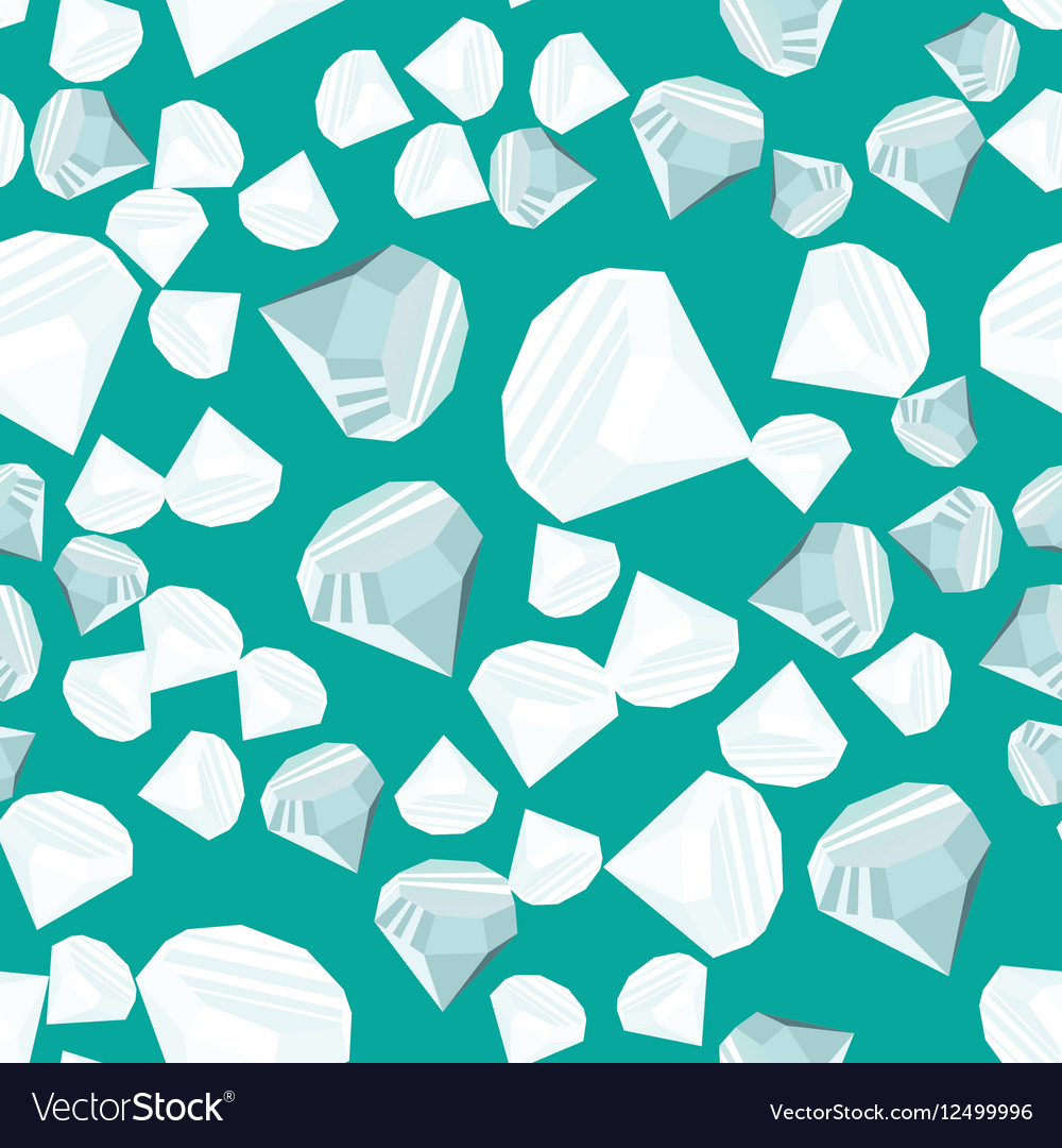 Diamonds seamless pattern Royalty Free Vector Image