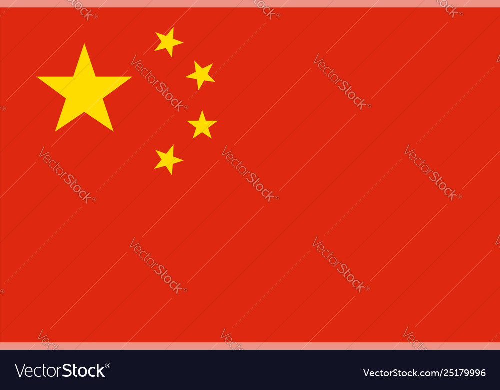 Flag rectangular shape Royalty Free Vector Image