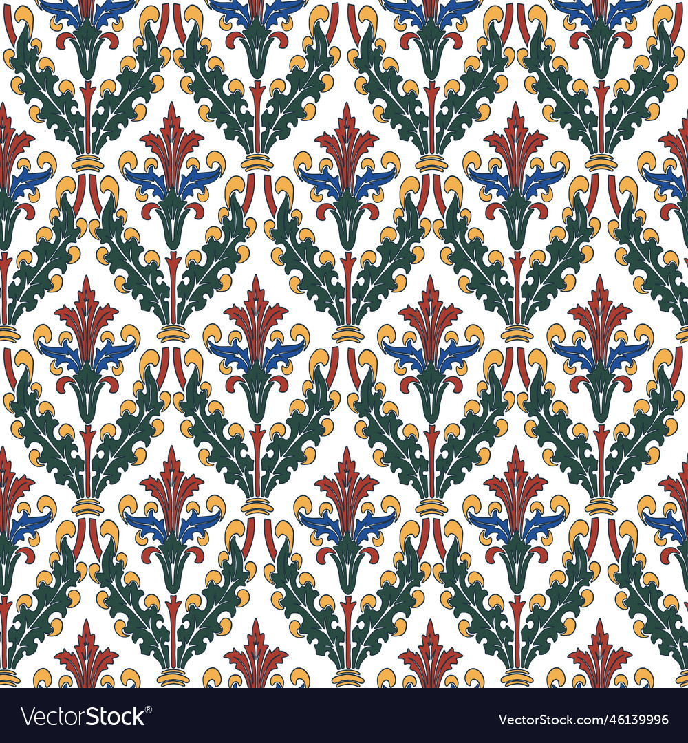 Victorian patterns Royalty Free Vector Image - VectorStock