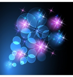 Abstract starlight design Royalty Free Vector Image