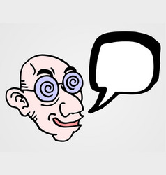 Ugly man Royalty Free Vector Image - VectorStock