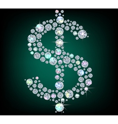 P bling bling Royalty Free Vector Image - VectorStock