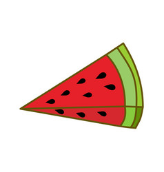 Watermelon icon Royalty Free Vector Image - VectorStock