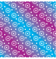 Abstract geometric xmas mood seamless pattern Vector Image