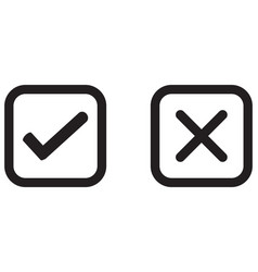 Correct and incorrect concept sketch hand drawn Vector Image