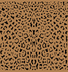 Leopard seamless pattern Royalty Free Vector Image
